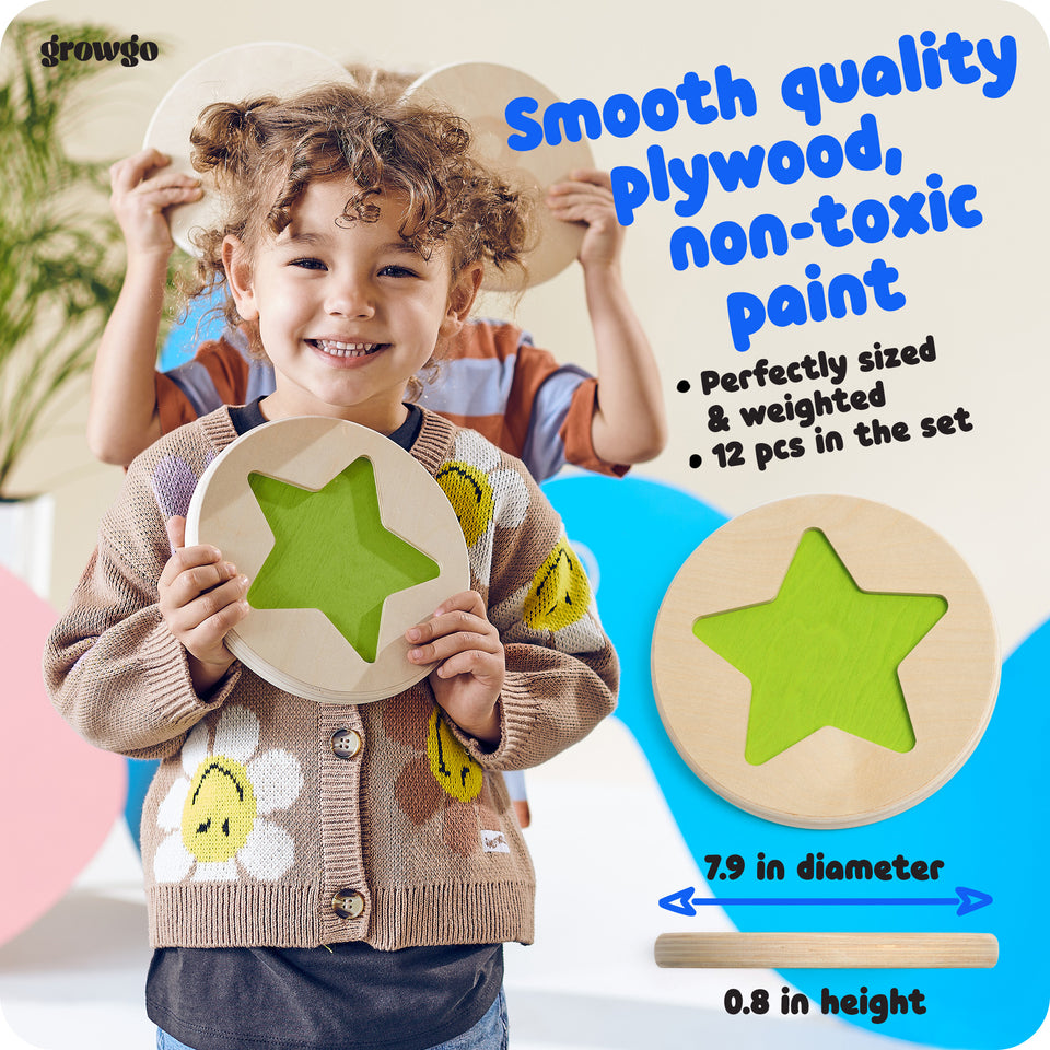 Stepping Stones Set 3 in 1 - Unique Patented Design, Inspired by Monte ...